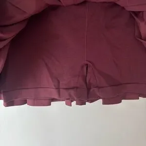 Wilson | Skirts | Wilson Midtown Maroon Navy Blue Tennis Mini Skirt ...
